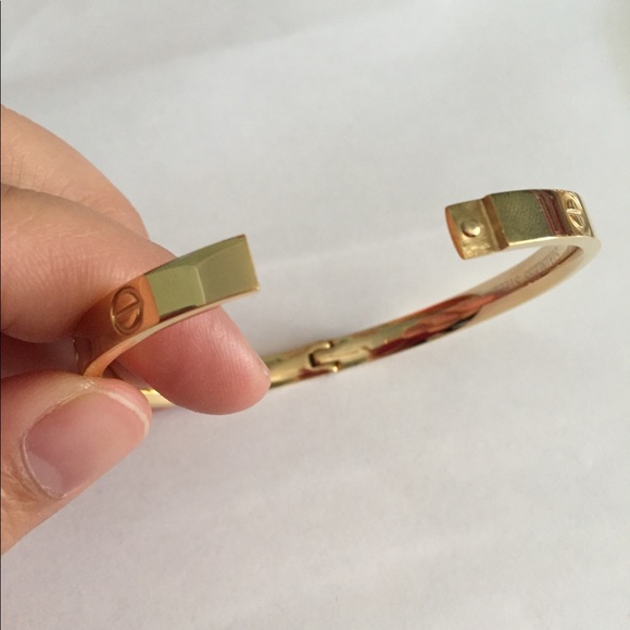 Jewelry | Stainless Steel Rose Gold Bracelet 1pc | Poshmark